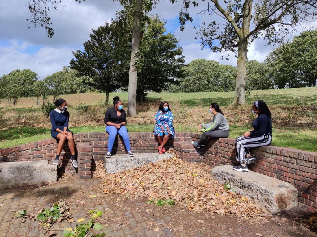 Discussing the impact of COVID-19 with young people from Thamesmead ...