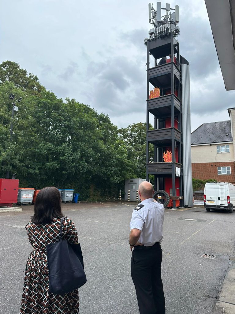 Meeting with the Fire Borough Commander and Tour of Erith Fire Station ...