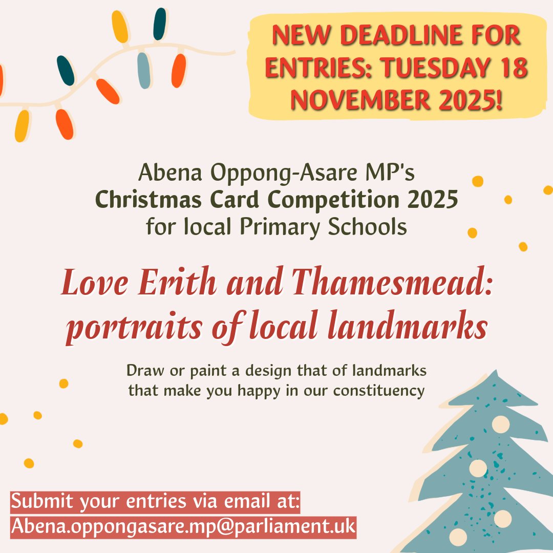 Abena’s Christmas Card Competition 2025 Launch | Abena Oppong-Asare MP